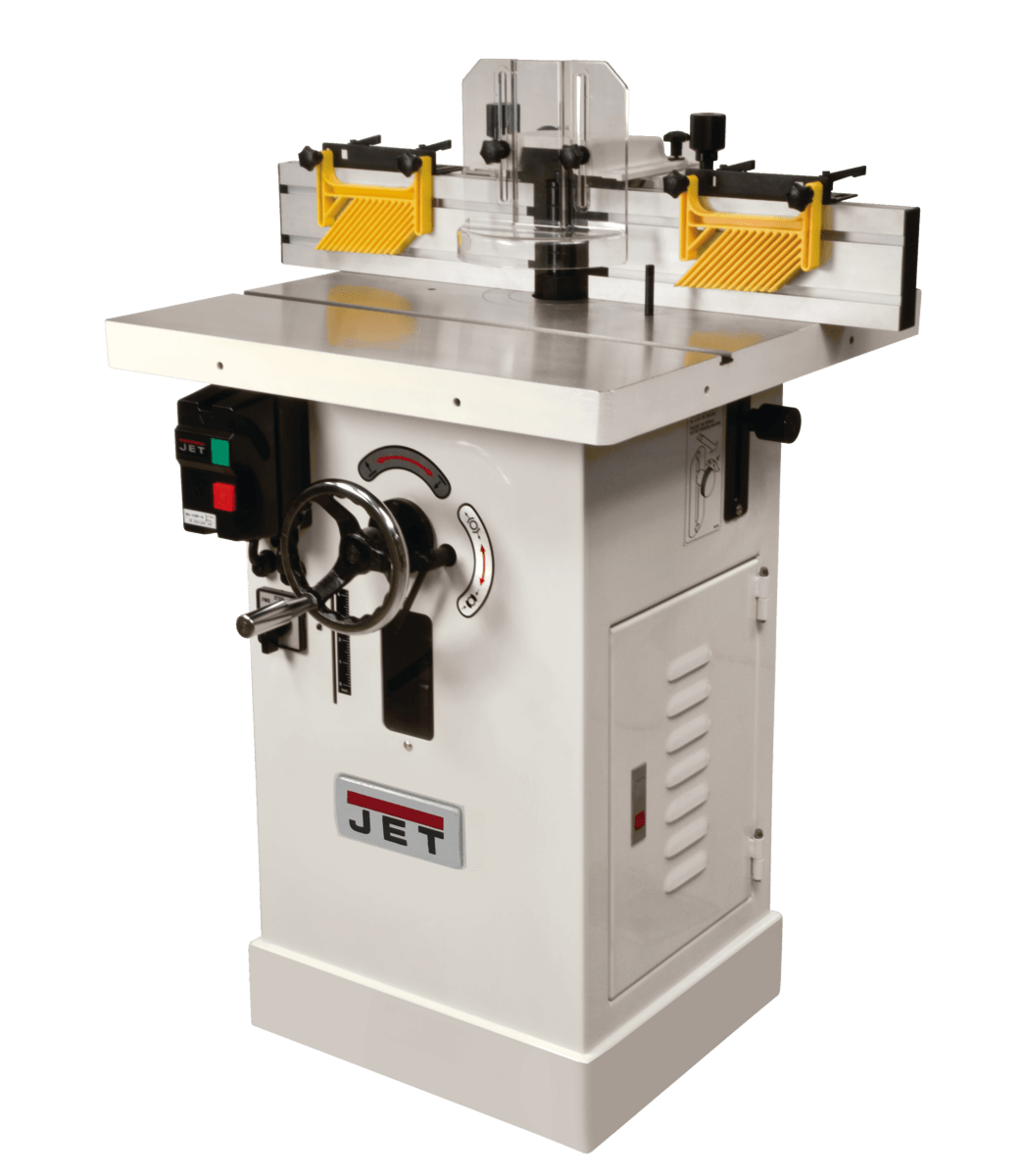 JET JWS-25X, 3 HP Single-Phase Shaper with Adjustable 4 in. Dust Port,