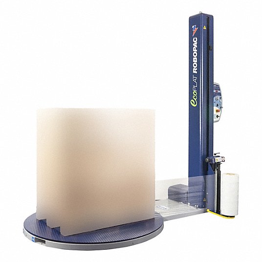 Semi-Automatic Stretch Wrapper Machine - 86" Height, 25 Loads/Hour