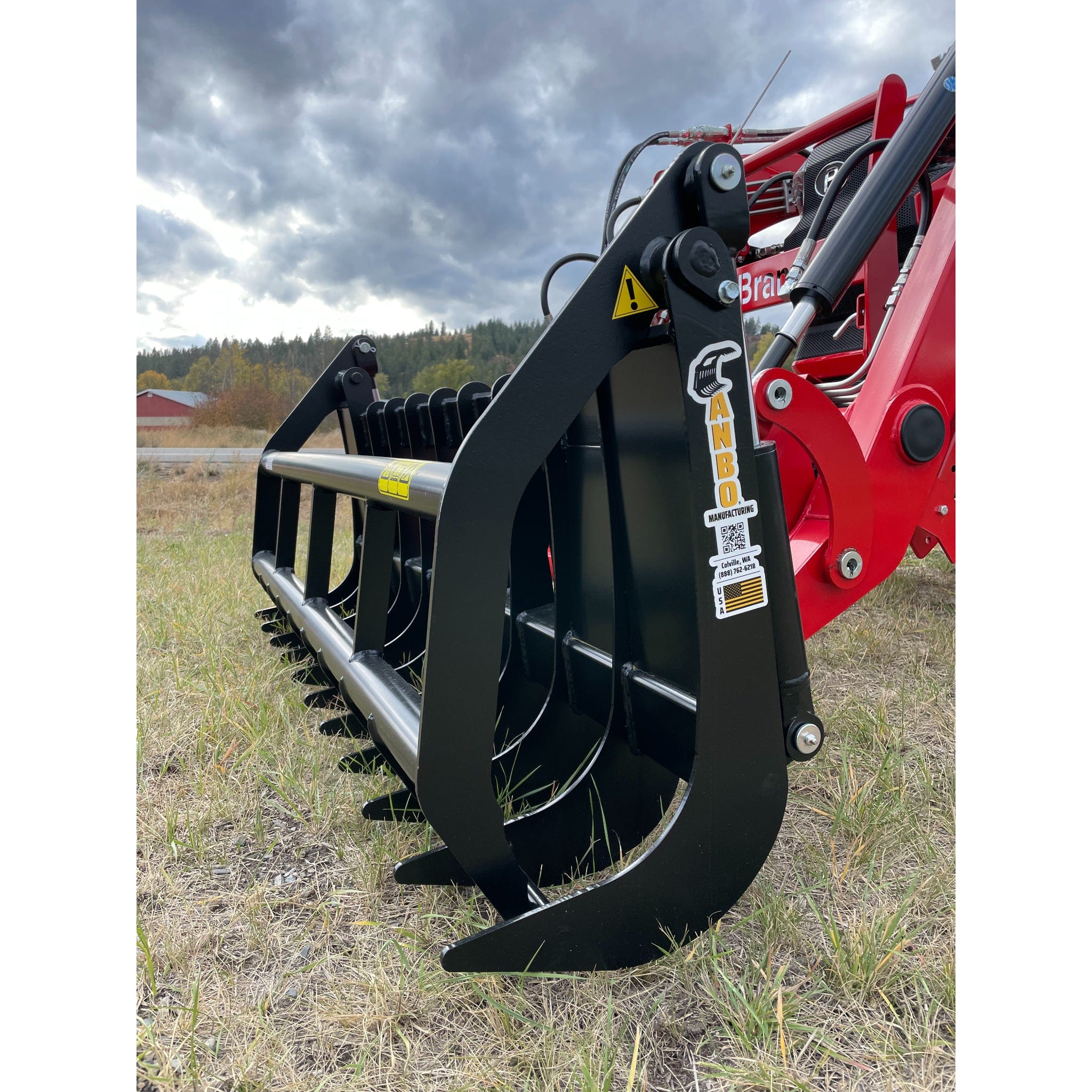 GR30 Grapple Rake for Heavy Equipment