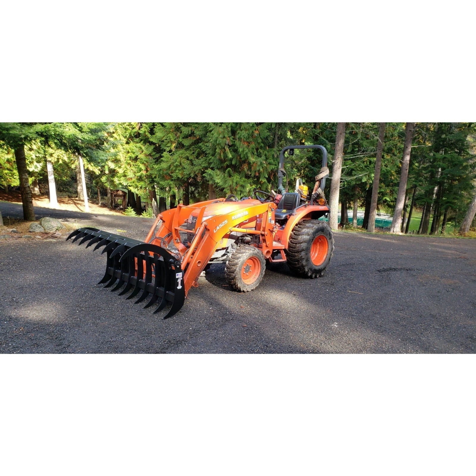 GR30 Grapple Rake for Heavy Equipment