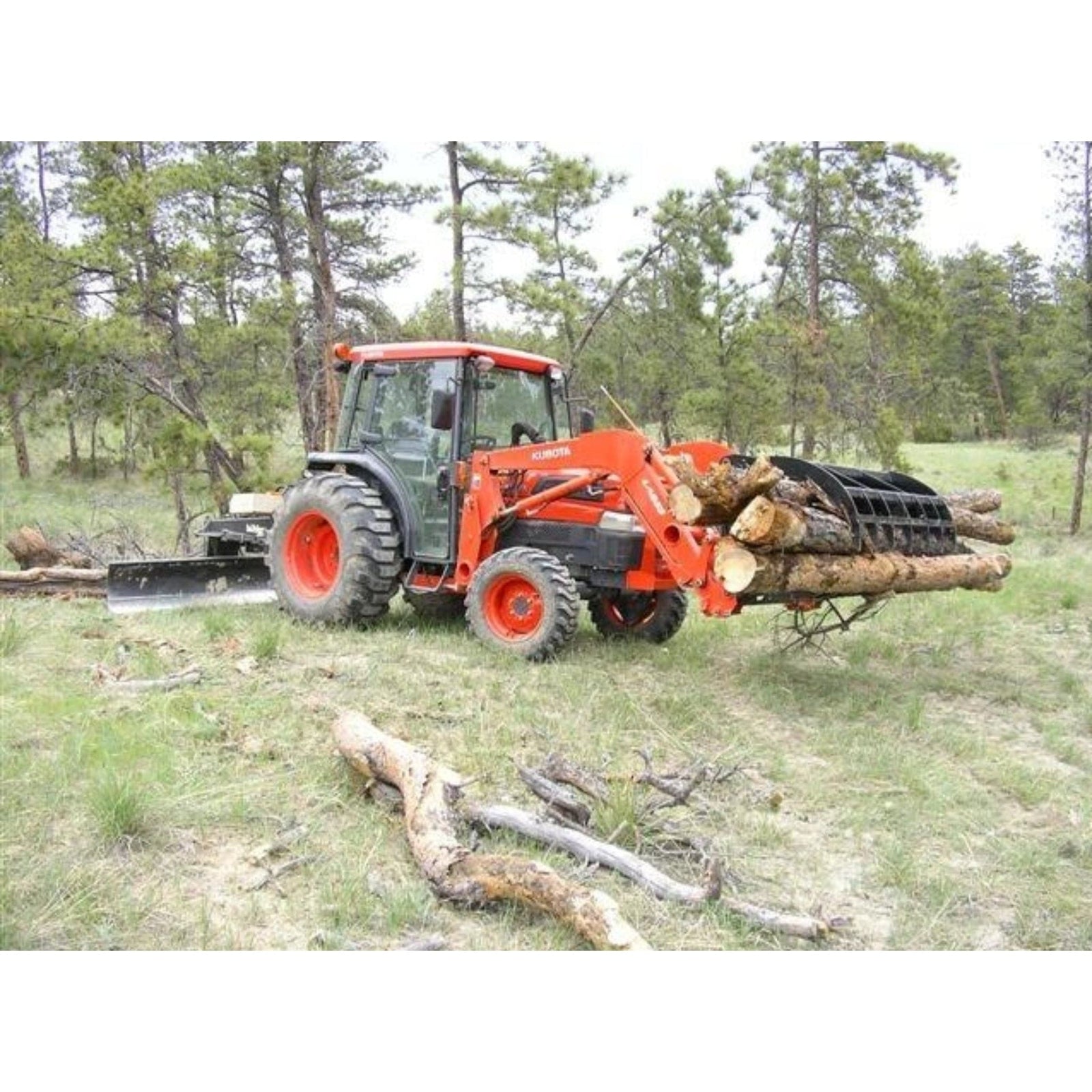 SitePro Grapple Rake Essential Attachments for Heavy Machinery