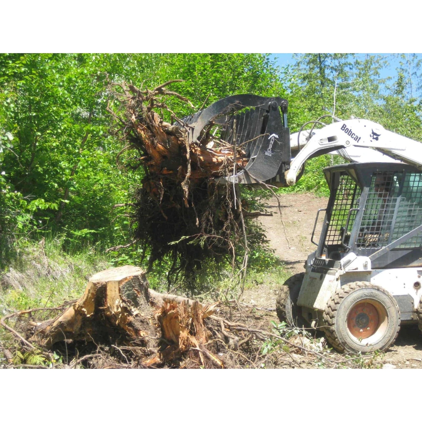 SitePro Grapple Rake Essential Attachments for Heavy Machinery