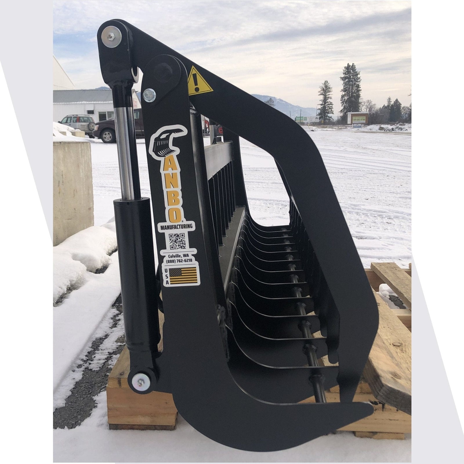 Subcompact Grapple Rake