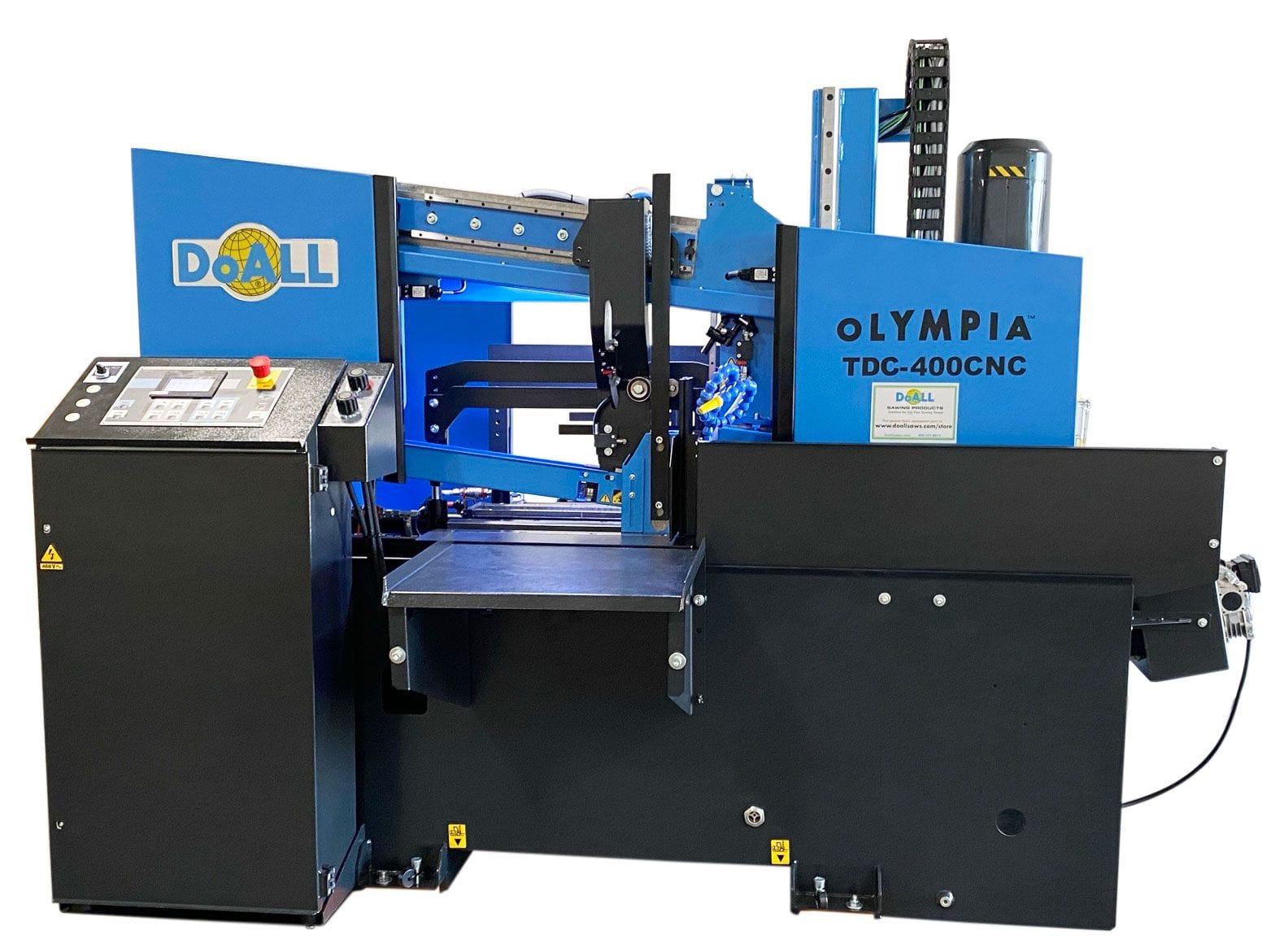 DoAll Dual Column CNC Tube Band Saw TDC-400CNC