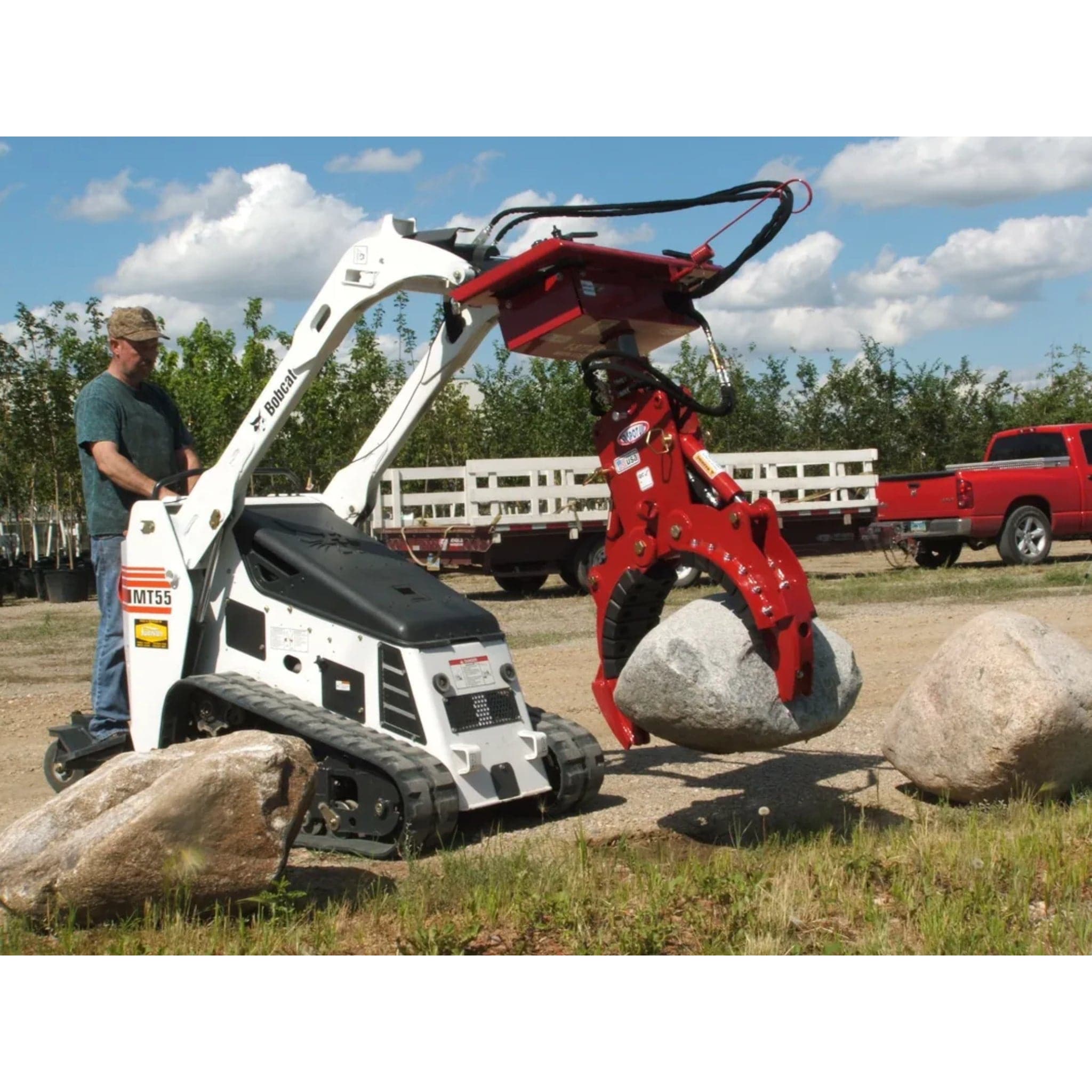 EZ SPOT UR Compact Track Loader Rotating Attachment Base