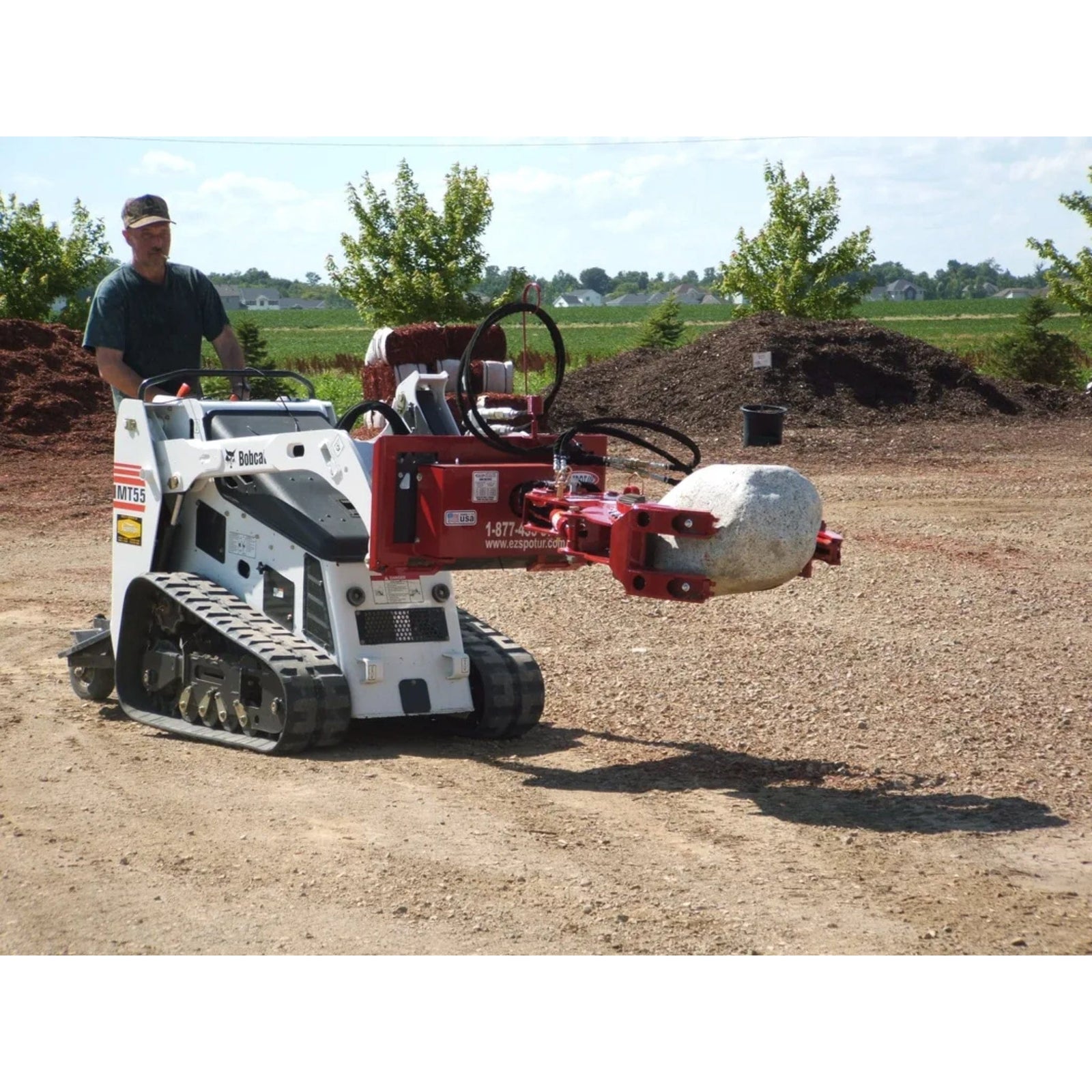 EZ SPOT UR Compact Track Loader Rotating Attachment Base