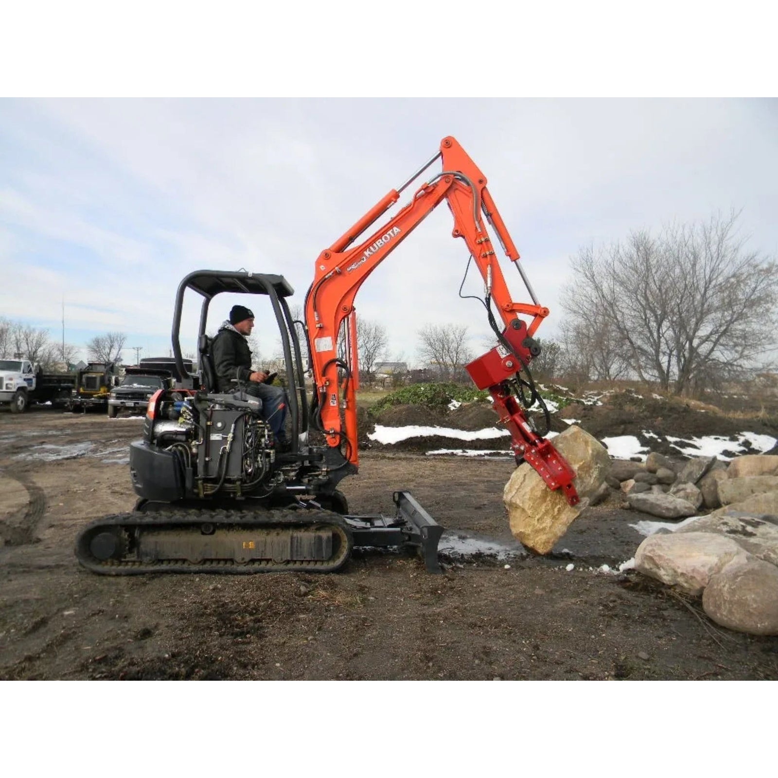 EZ SPOT UR Mini Excavator Rotating Attachment Base