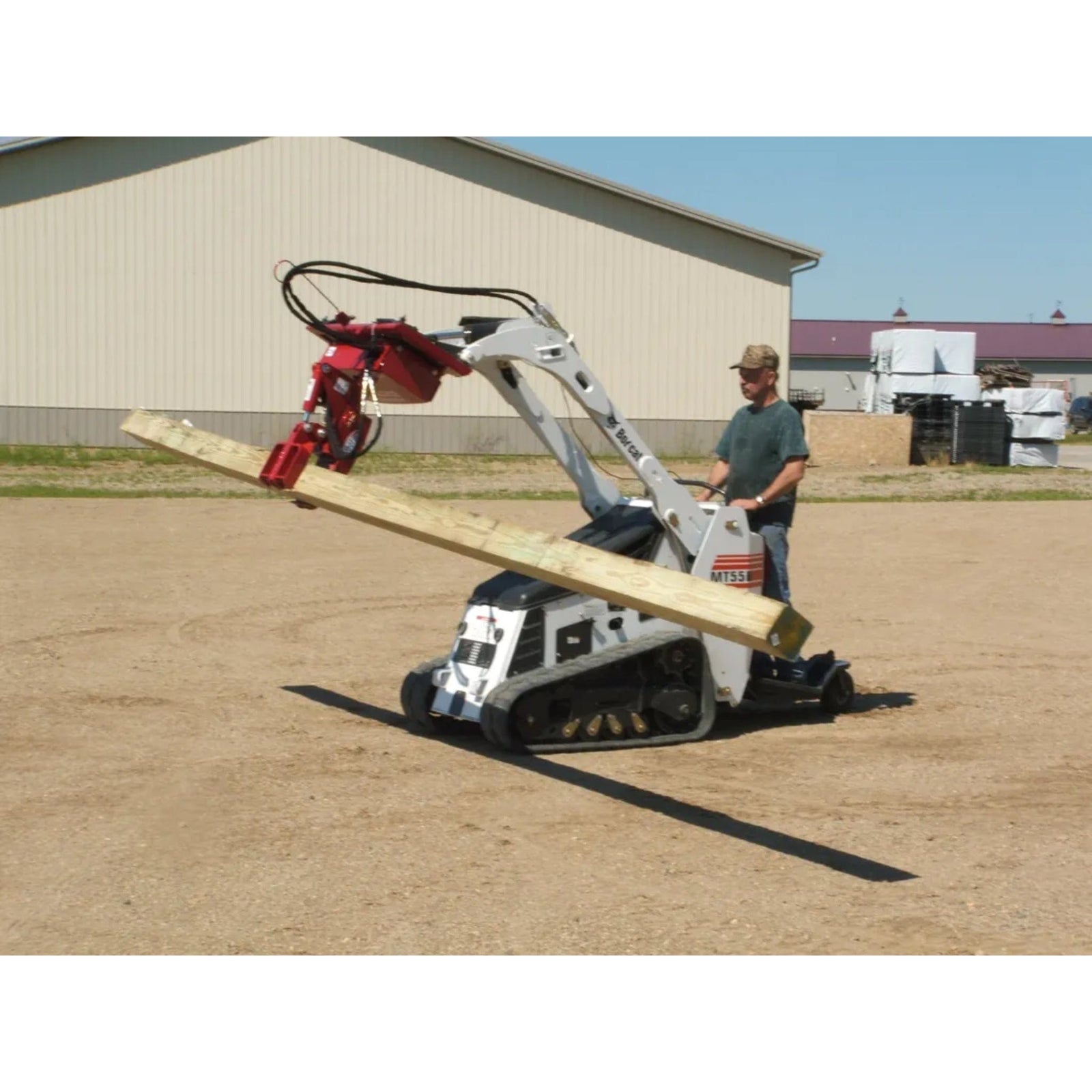EZ SPOT UR Utility Claw Skid Steer Grapple Attachment