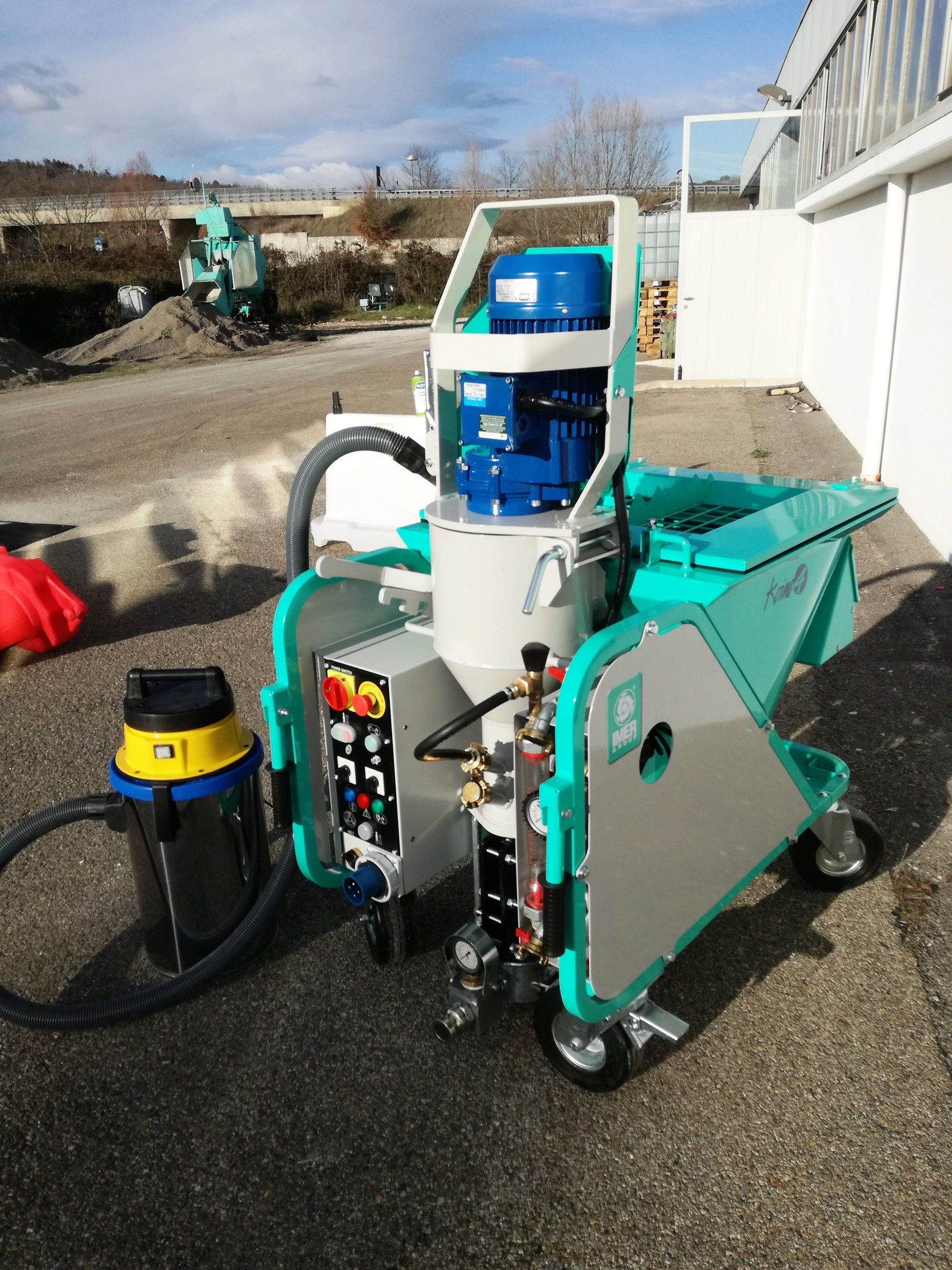 IMER Koine 4 Hi-FLOW Continuous Mixer / Concrete Pump. - 220volt 3phas