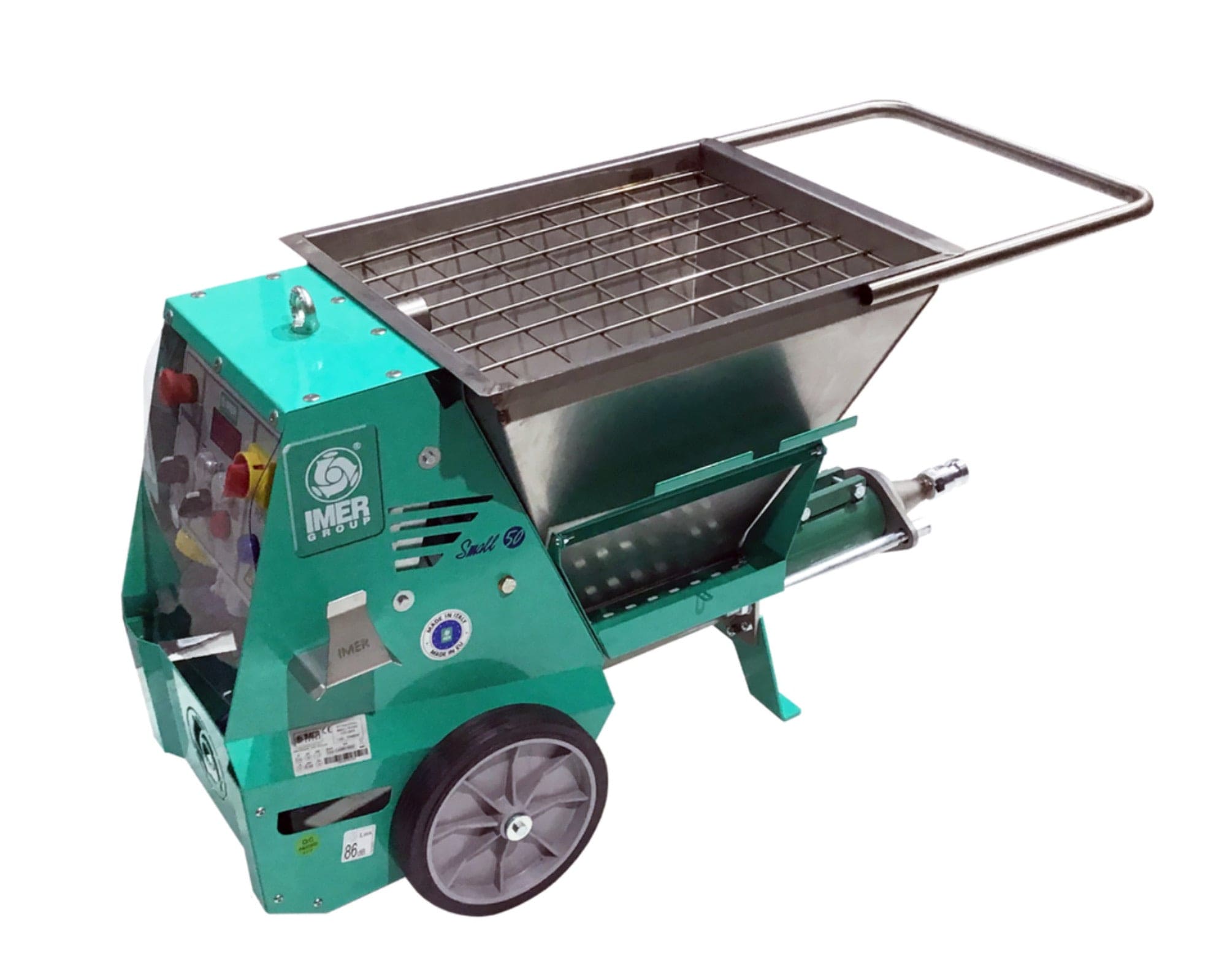 50 PLUS Concrete Pump with 3HP Motor 220volt Single Phase