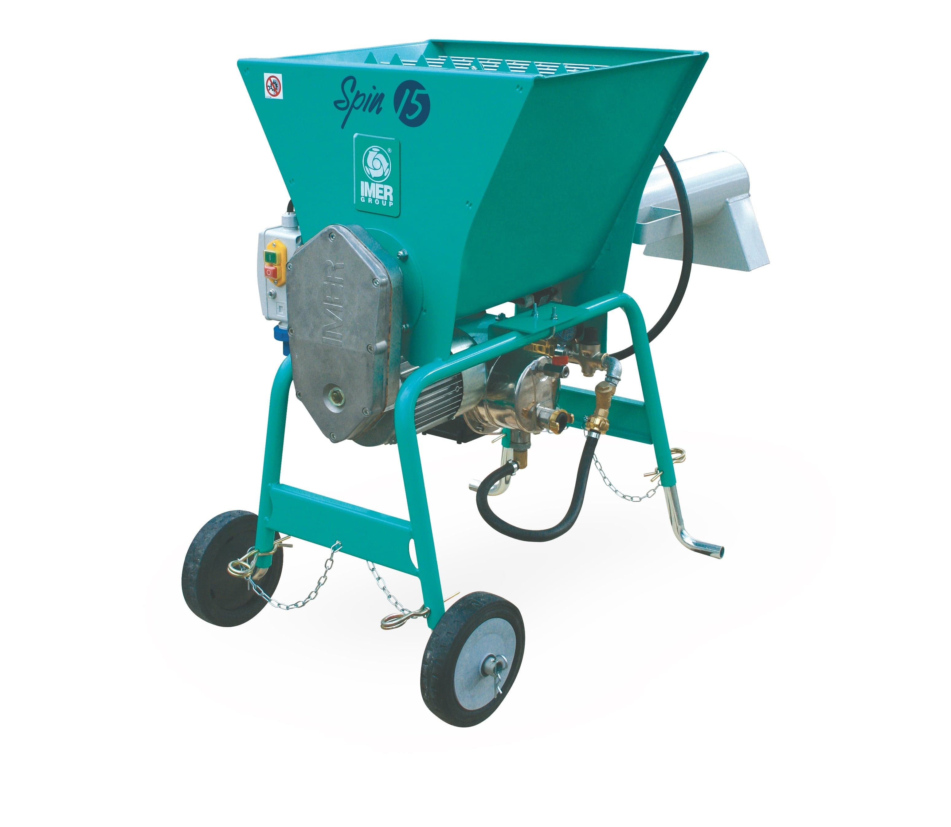 IMER Spin 15A 110v Electric Continuous Mixer for PreBlended Materials