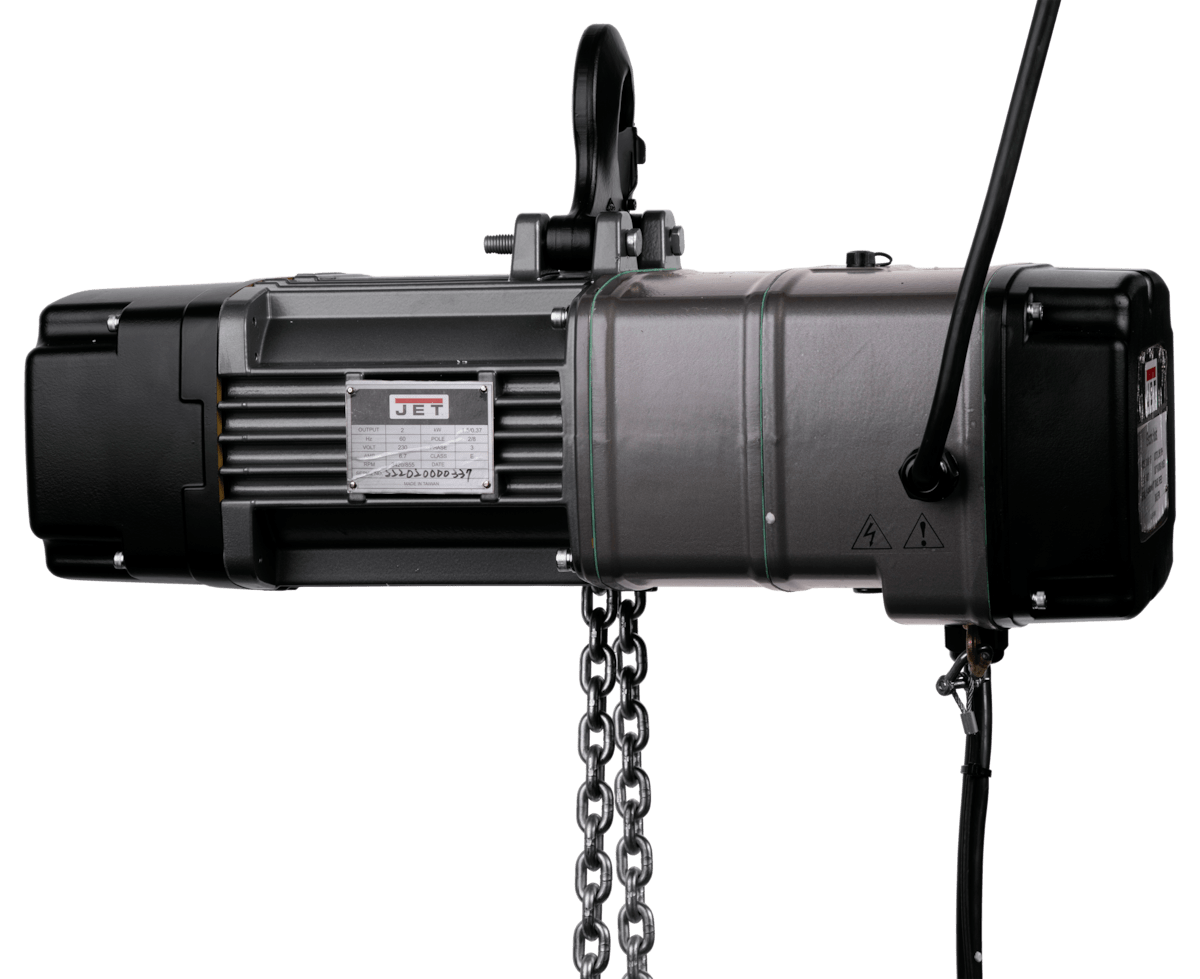 JET 1/2-Ton Two Speed Electric Chain Hoist 3-Phase 15' Lift | TS050-46