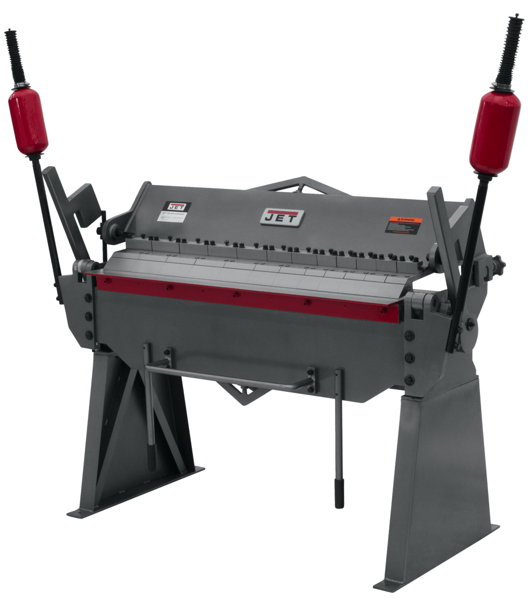 JET BPF-1248, 48" x 12 Gauge Floor Model Box and Pan Brake