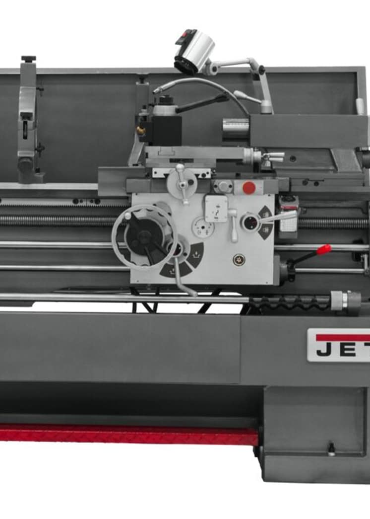 JET GH-1440ZX, 3-1/8" Spindle Bore Geared Head Lathe
