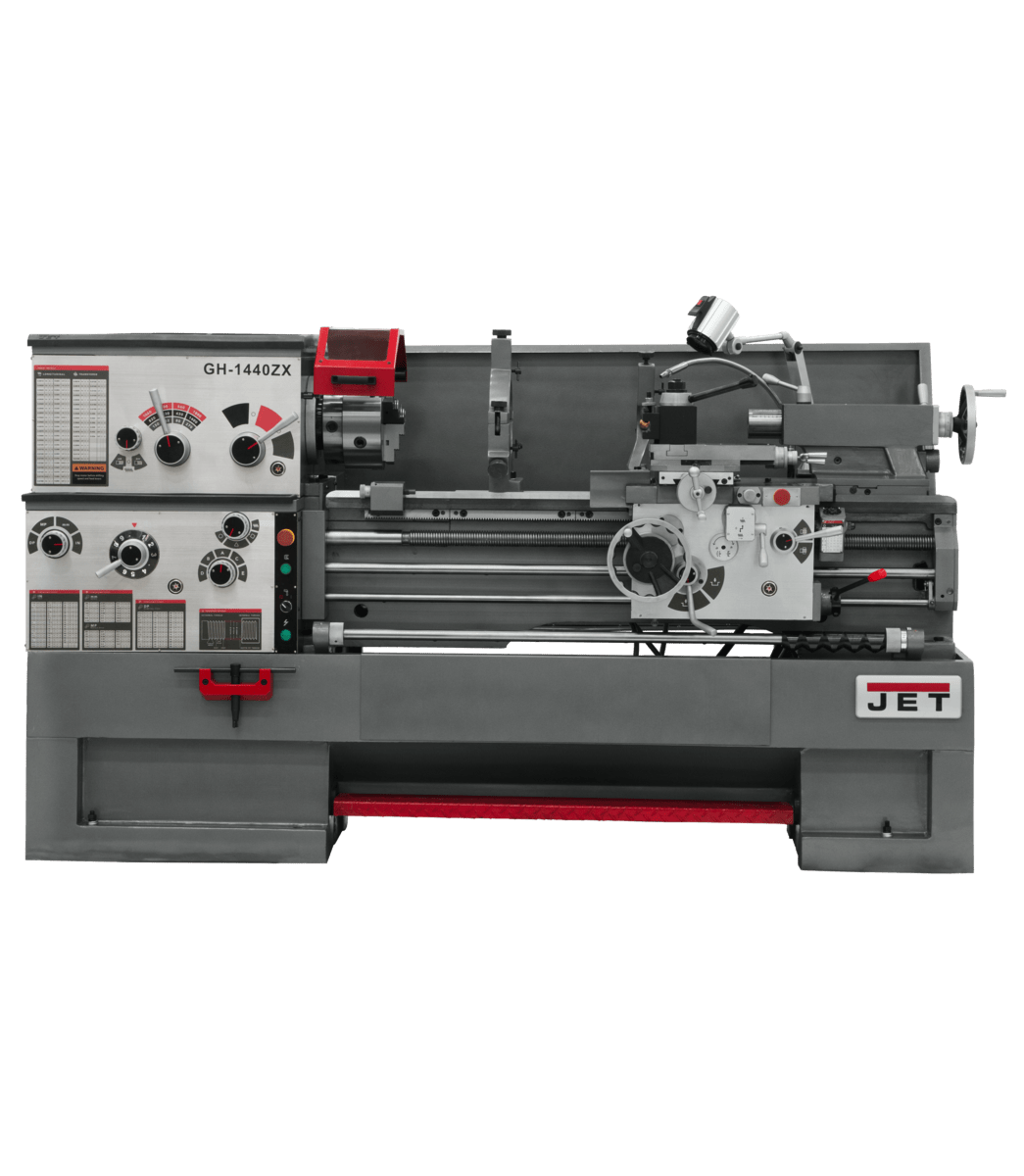 JET GH-1440ZX With Newall DP700 DRO With Taper Attachment