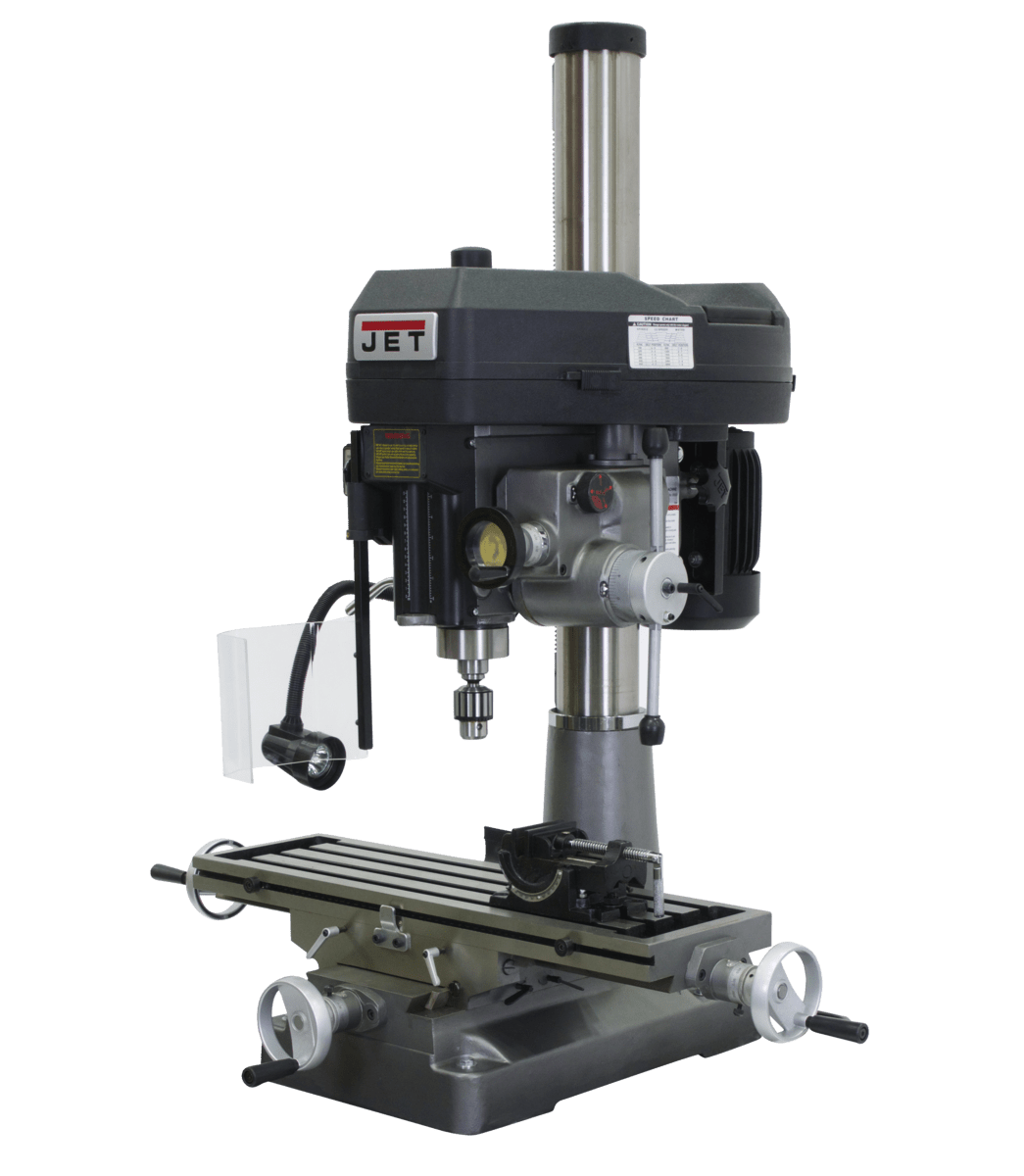 JET JMD-18PFN Mill/Drill With Power Downfeed 115/230V 1Ph