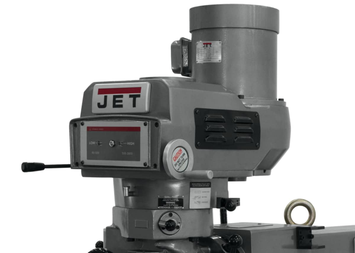 JET JTM-1254VS Variable Speed Vertical Mill Machine 230/460V, 3Ph