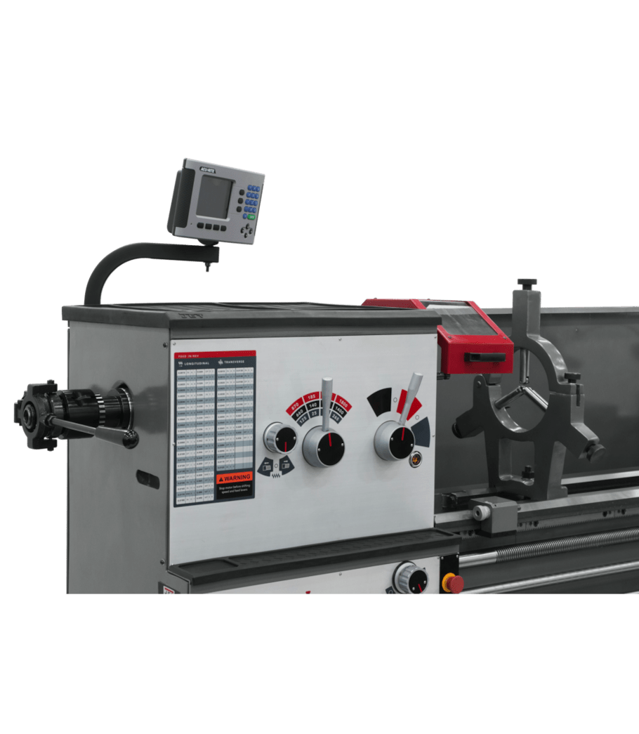 JET Lathe GH-1880ZX with ACU-RITE 203 DRO with Taper Attachment and Co