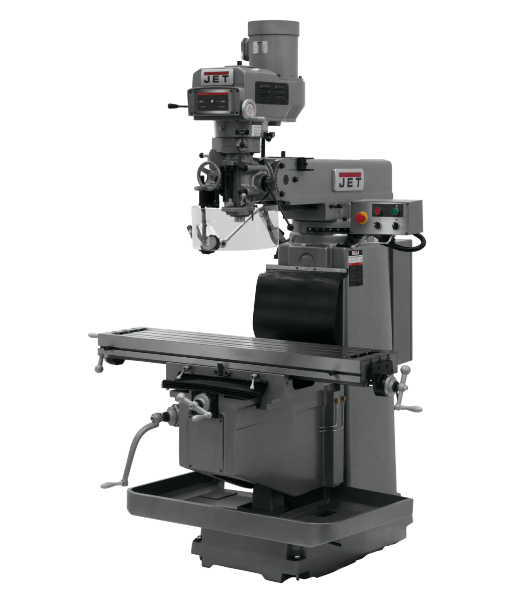 JET Mill JTM-1254VS with X,Y & Z Powerfeeds & Air Power Drawbar