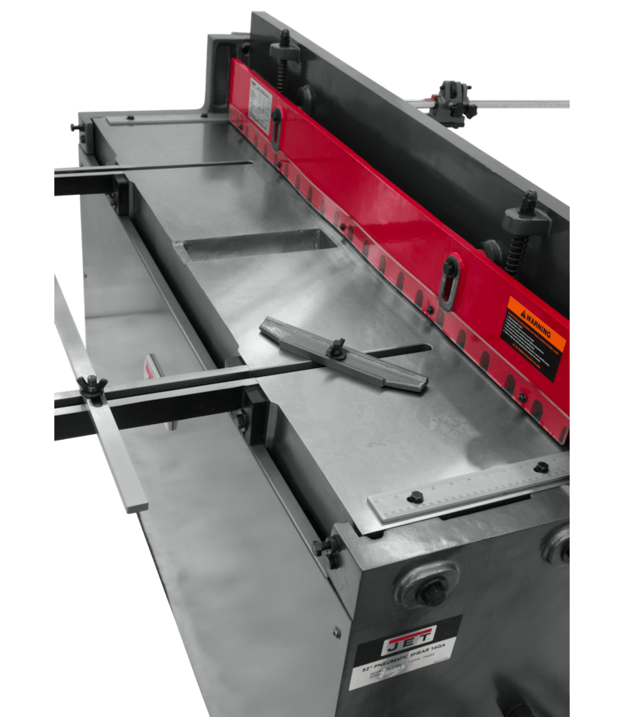 JET PS-1652T, 52" x 16 Gauge Pneumatic Shear
