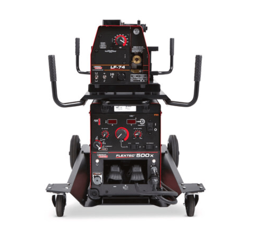 Lincoln Flextec 500X/ LF-74 Multi Process Welder, Heavy Duty Ready-Pak