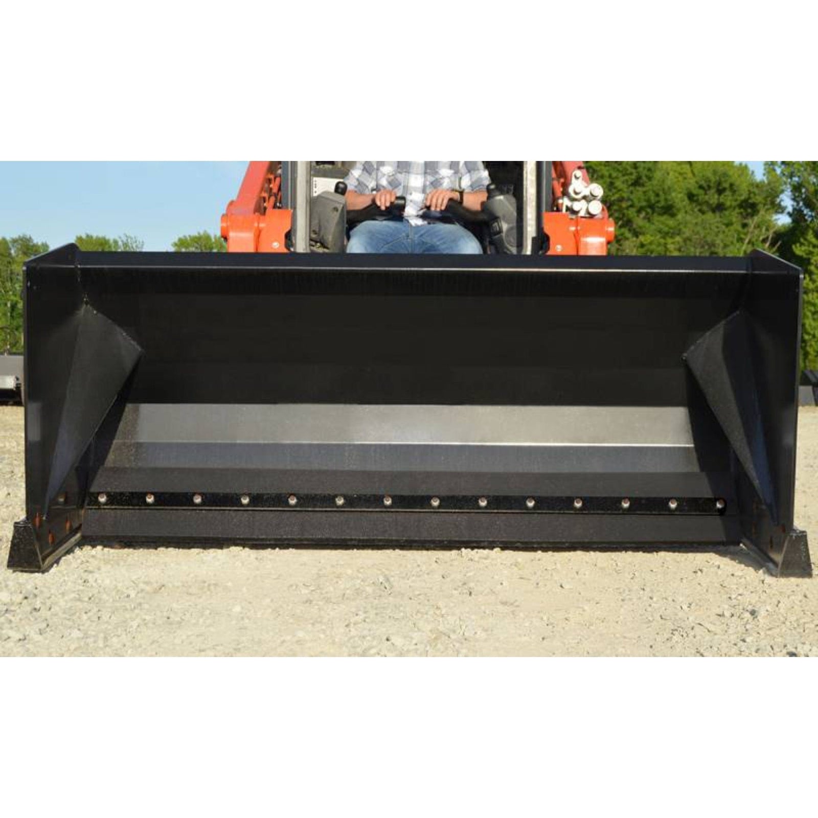 Skid Steer Snow Pusher: Built for Powerful Snow Removal