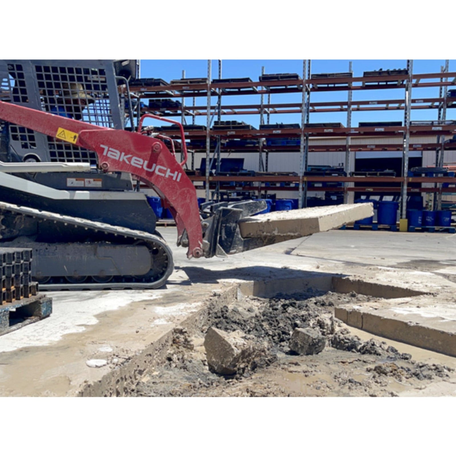 Star Industries Skid Steer Slab Eater Concrete Breaker