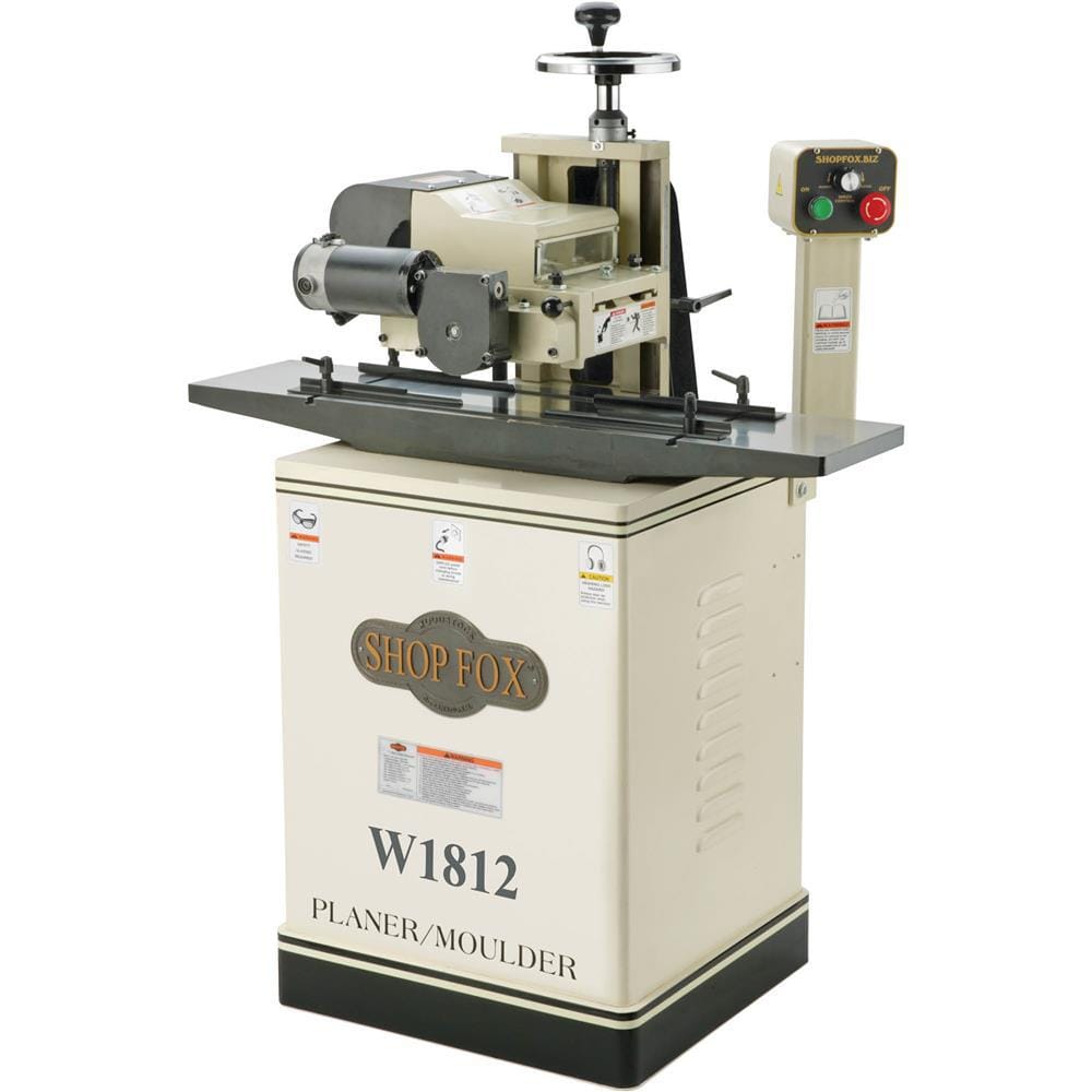 GRIZZLY W1812 2 HP 7" Planer / Moulder with Stand