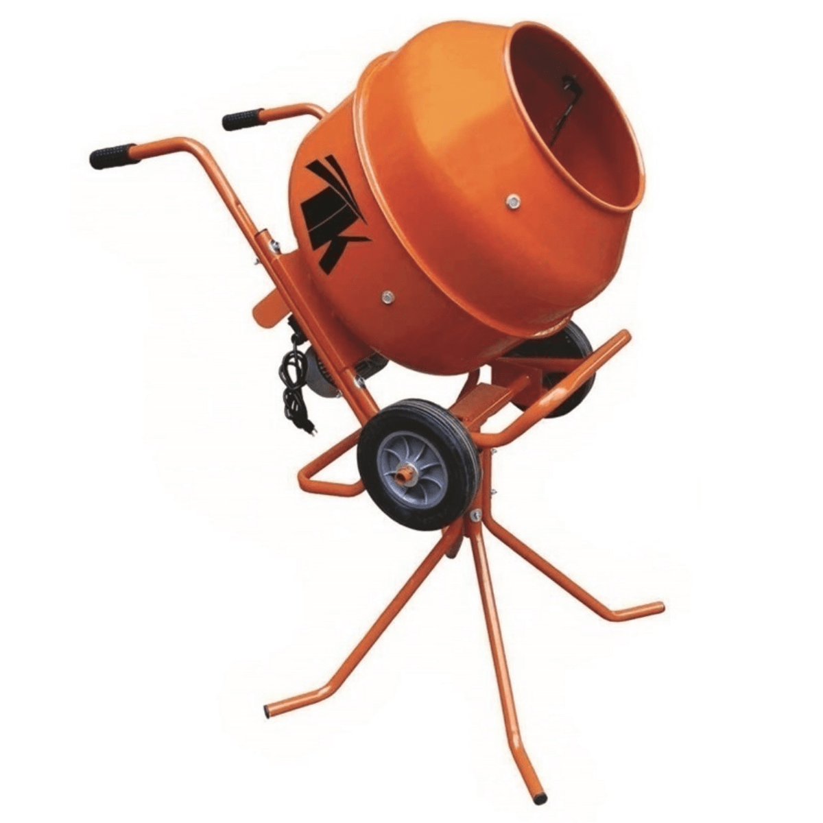 3 cu ft.0 Towable 0 Concrete Cement Mortar Plaster Mixer W/ 1/3 HP Ele