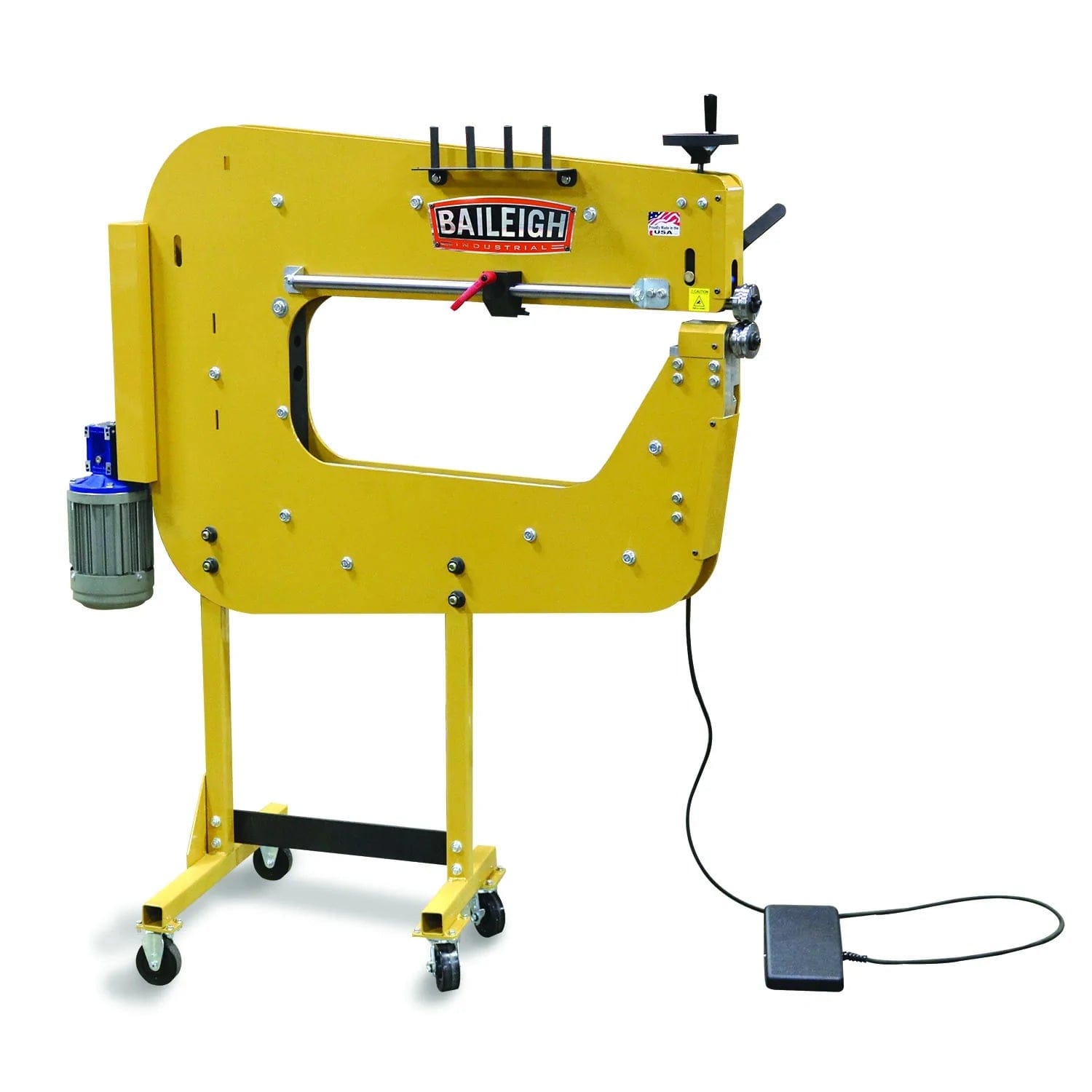 Baileigh BR-16E-36LT; 110V 36" Lower Throat Depth Bead Roller, 16 Gaug