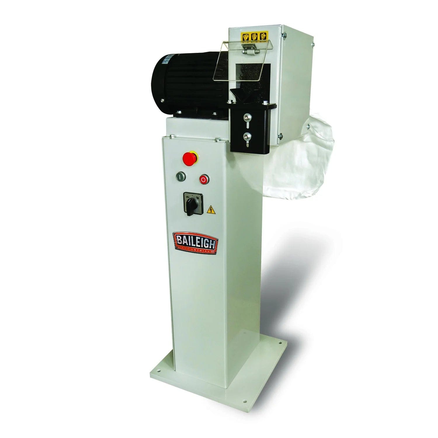Baileigh DM-10; 220V 3Phase Deburring Machine - 250x60mm (10"x2-3/8")