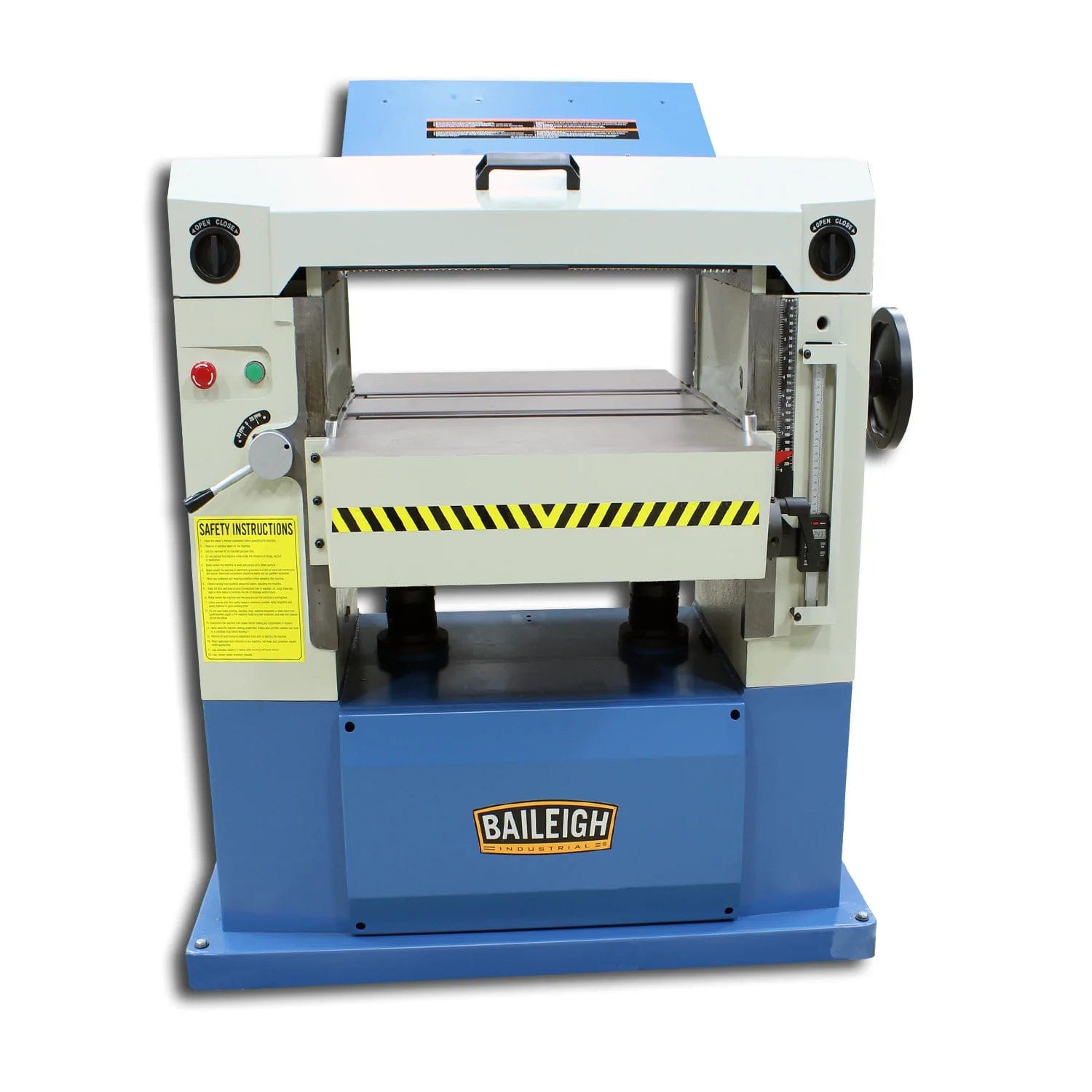 Baileigh IP-2209-HD; 220V 3 Phase 10HP 22" Inch Heavy Duty Planer, 9"