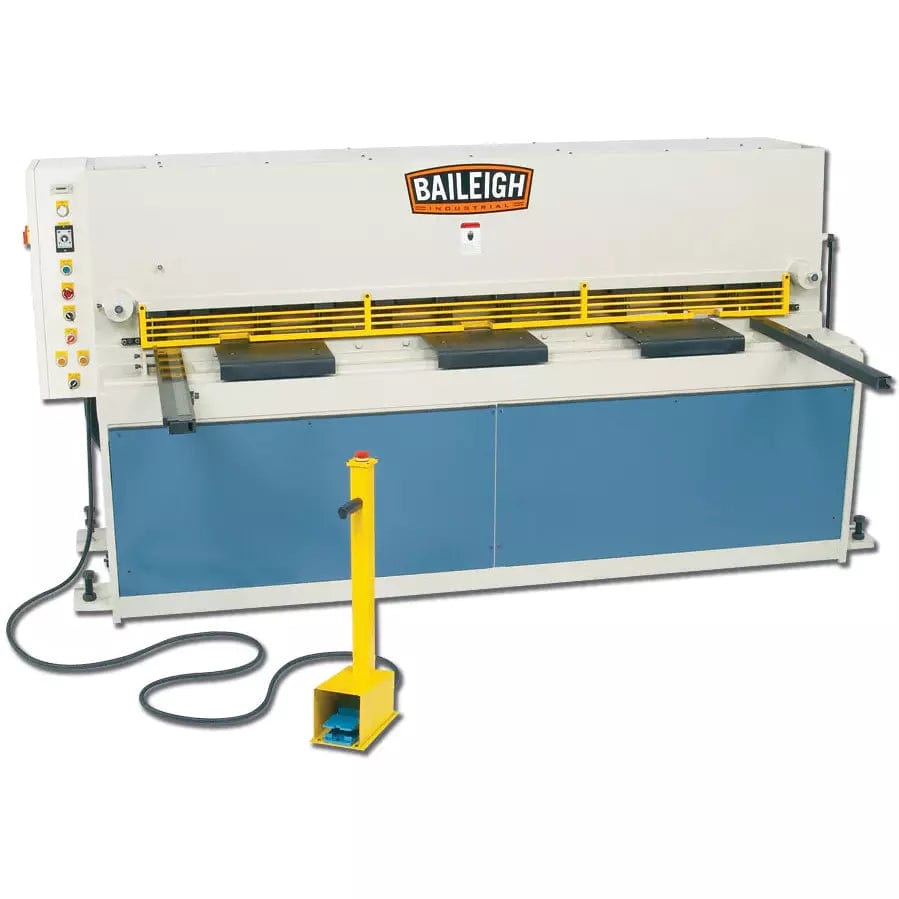 Baileigh SH-8010-HD Hydraulic Shear 80" - 10 Gauge Metal Cutter