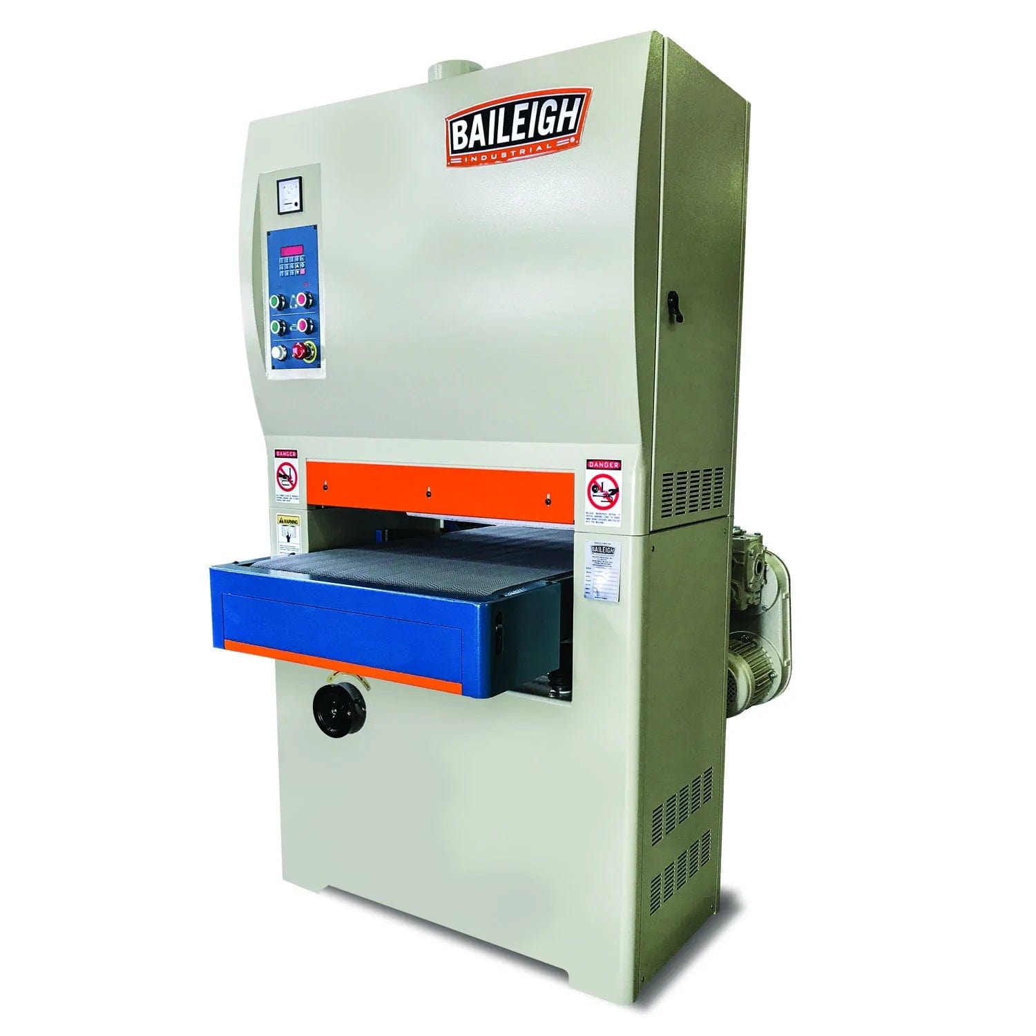 Baileigh WSB-2575; 220V 3 10HP 25" x 75" Wide Belt Sander (Platen) w/