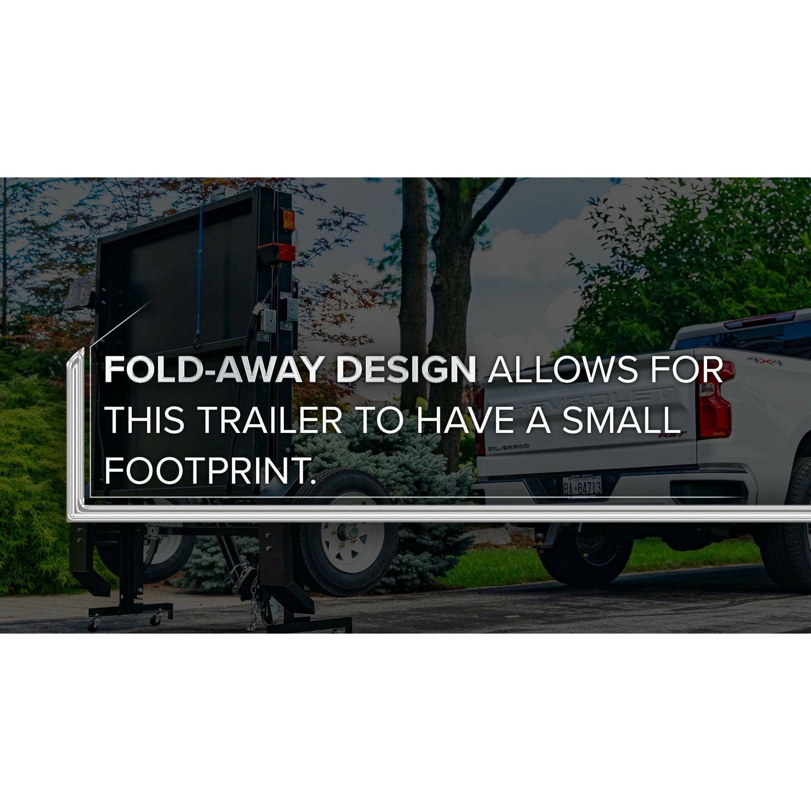 4FT X 8FT Single Axle Folding Trailer Kit