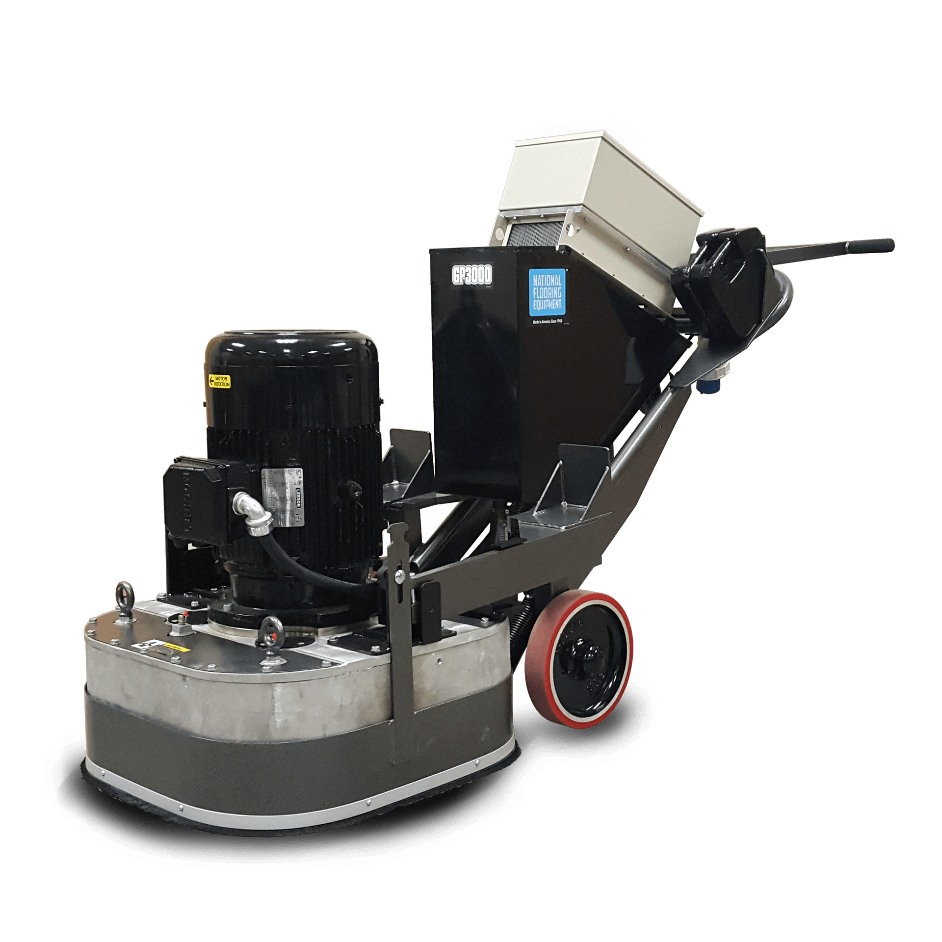 National Equipment GP3000 Concrete Grinder & Polisher, 25HP, 28", Wet