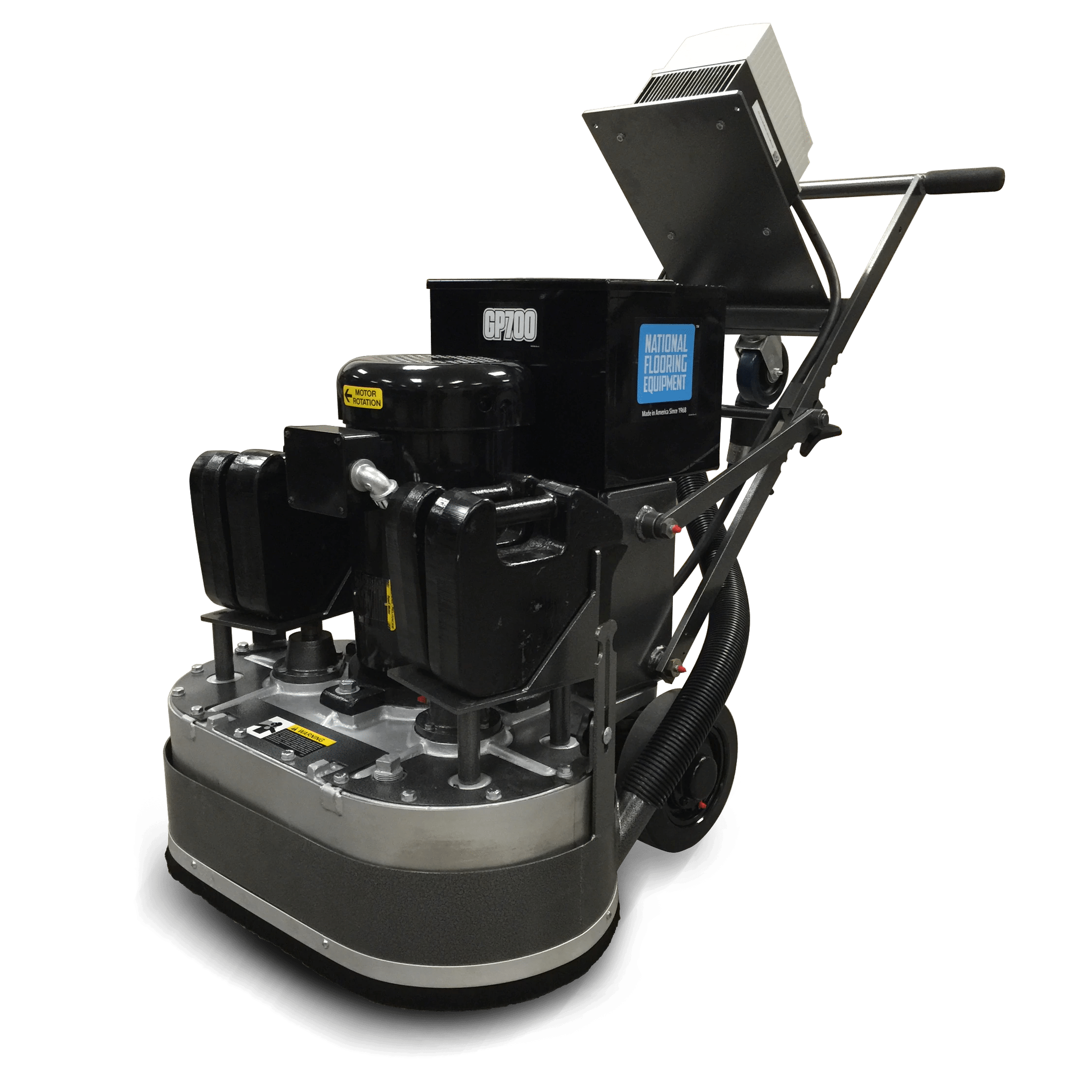 National Equipment GP700 Concrete Grinder & Polisher, 7.5HP, 27", Wet
