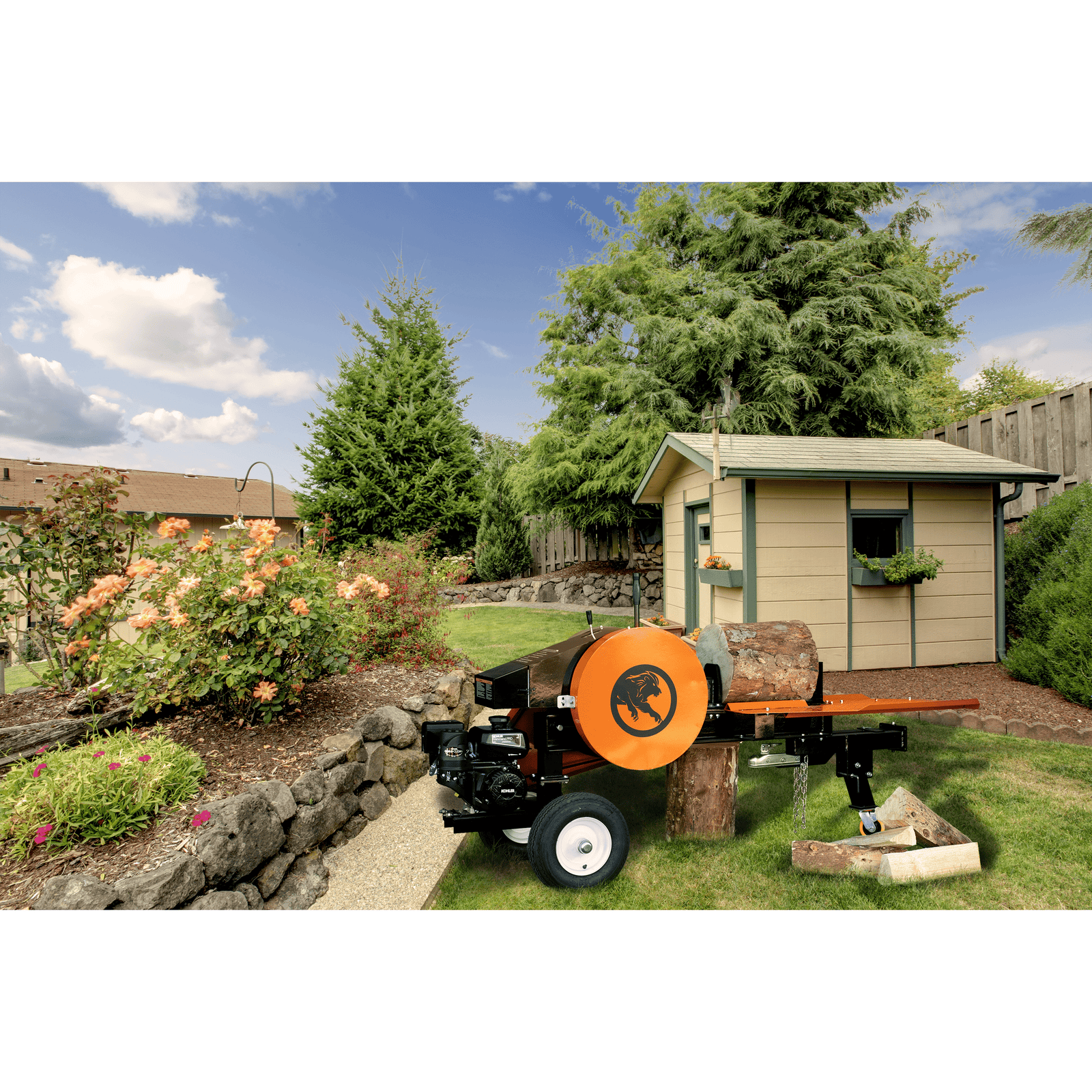 Power King Log Splitter - Kinetic 42 Ton