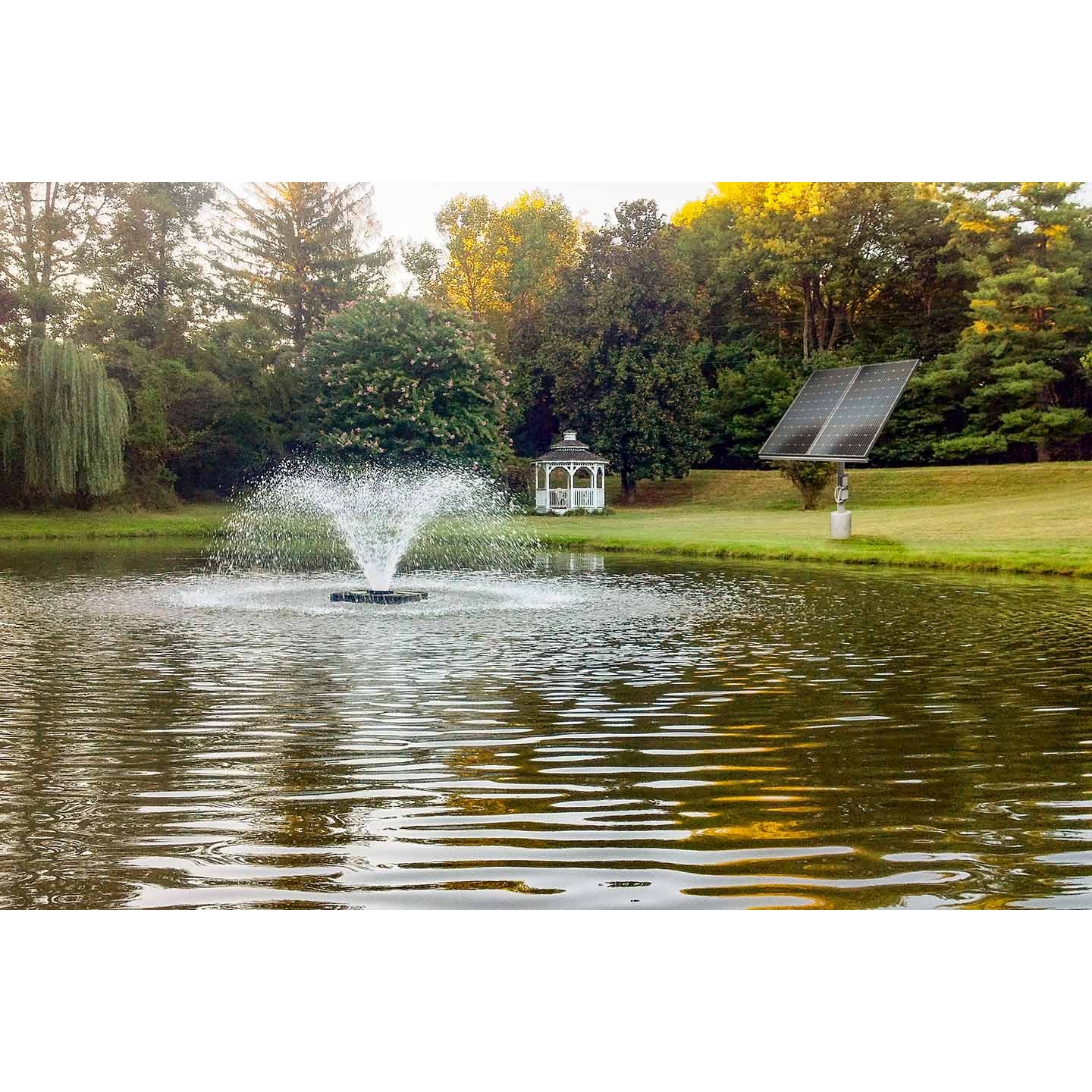 Scott Aerator Solar DA-20 Pond Aerator, 2-Panel