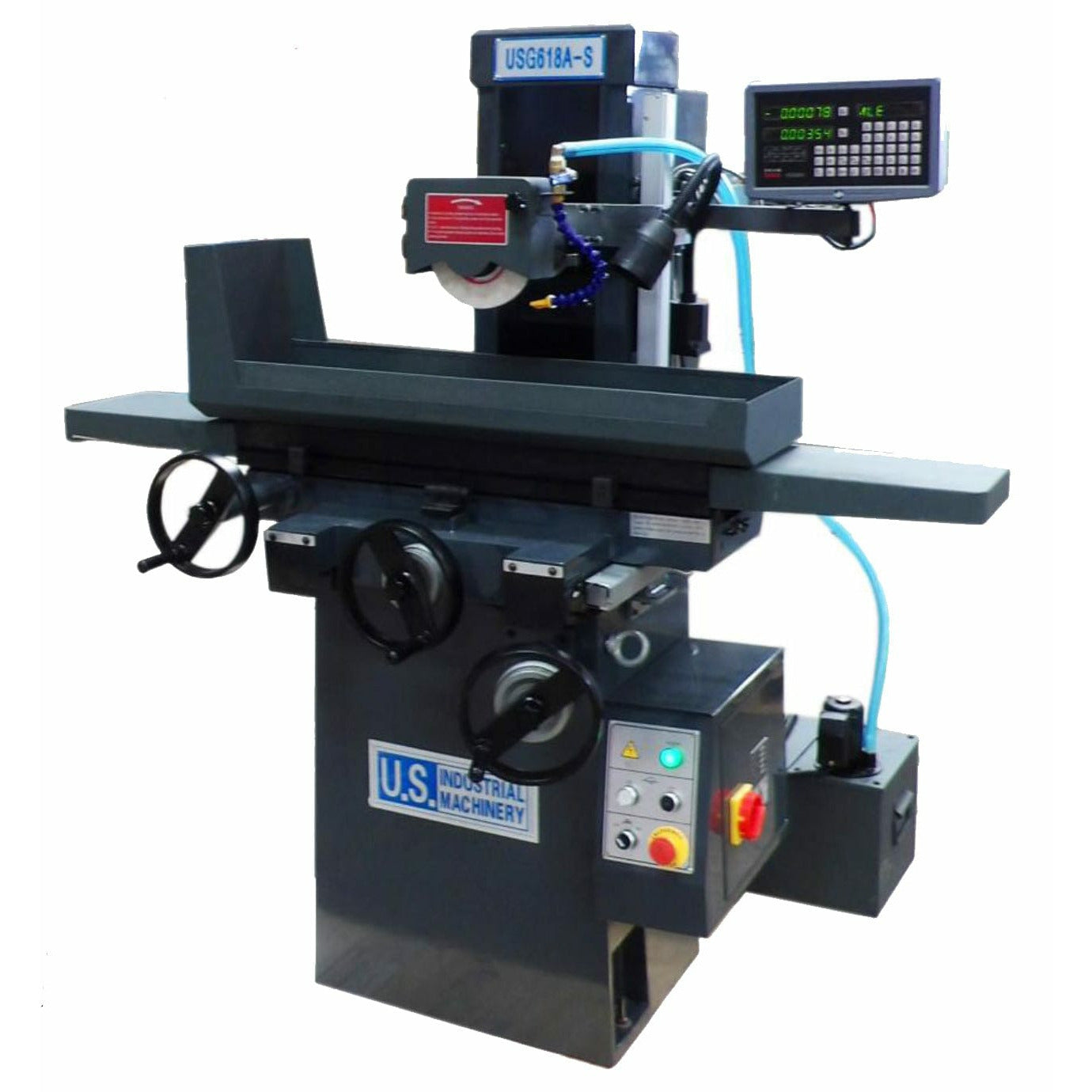U.S Industrial Machinery USG618S-SD 2-Axis Automatic Surface Grinder,